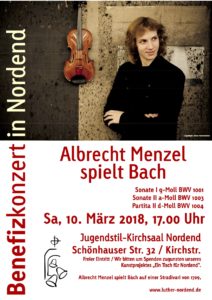 Benefizkonzert: Albrecht Menzel spielt J. S. Bach - Jugendstil ...